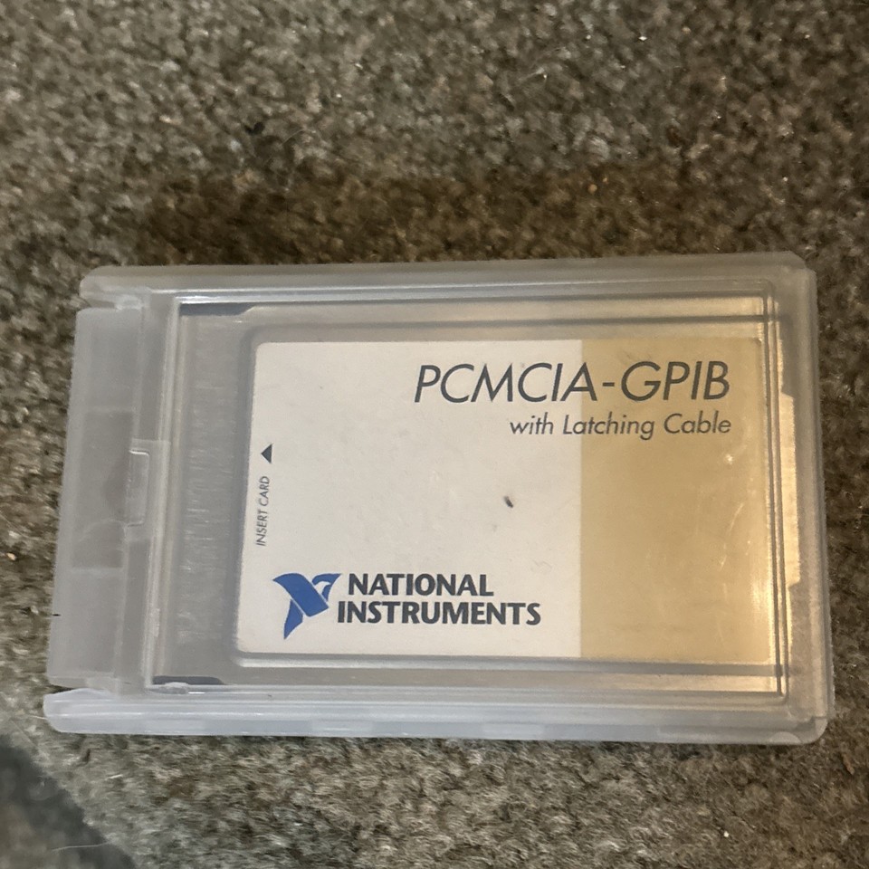National Instruments NI PCMCIA-GPIB Interface Card 186736C-01 | eBay