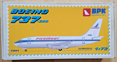 18-7201 BPK 1:72 Scale BOEING 737-200 Plastic Model Kit | eBay