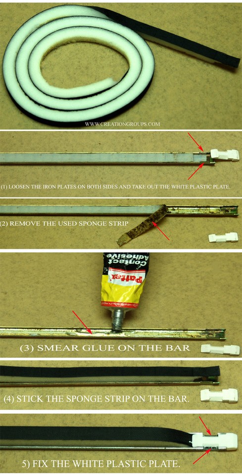 Sponge Bar Strip for Singer Silver Reed Knitmaster SK155 SK151 SK150 ...