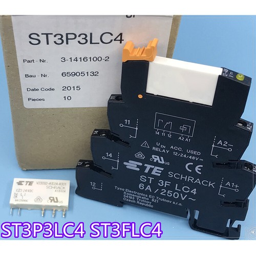 TYCO V23092-A1024-A301 24VDC Power Relay with ST3FLC4 ST3P3LC4 Socket | eBay