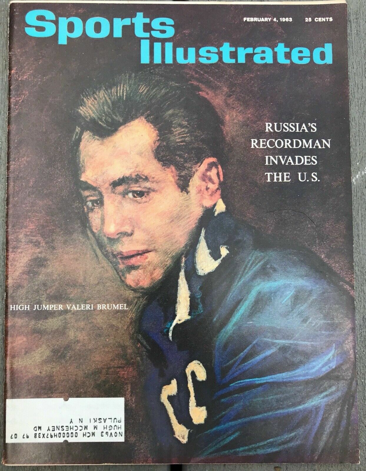 February 4, 1963 Valeri Brumel Sports Illustrated | eBay