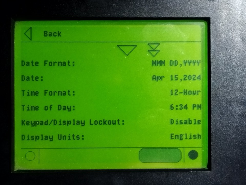 TRANE ADAPTIVE CONTROL INTERFACE DISPLAY X13650827-06 | eBay