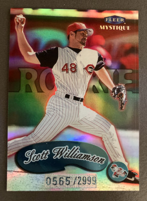 SCOTT WILLIAMSON 1999 FLEER MYSTIQUE 108 565/2999 | eBay