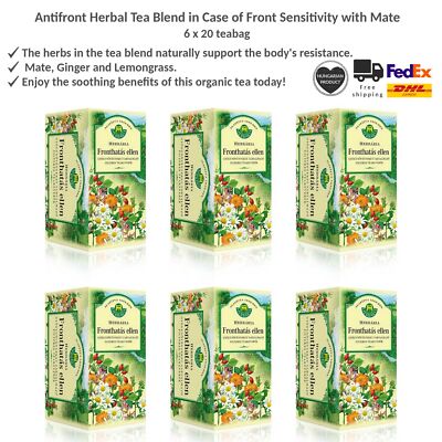 Antifront Herbal Tea Blend in Case of Front Sensitivity with Mate 6 x ...