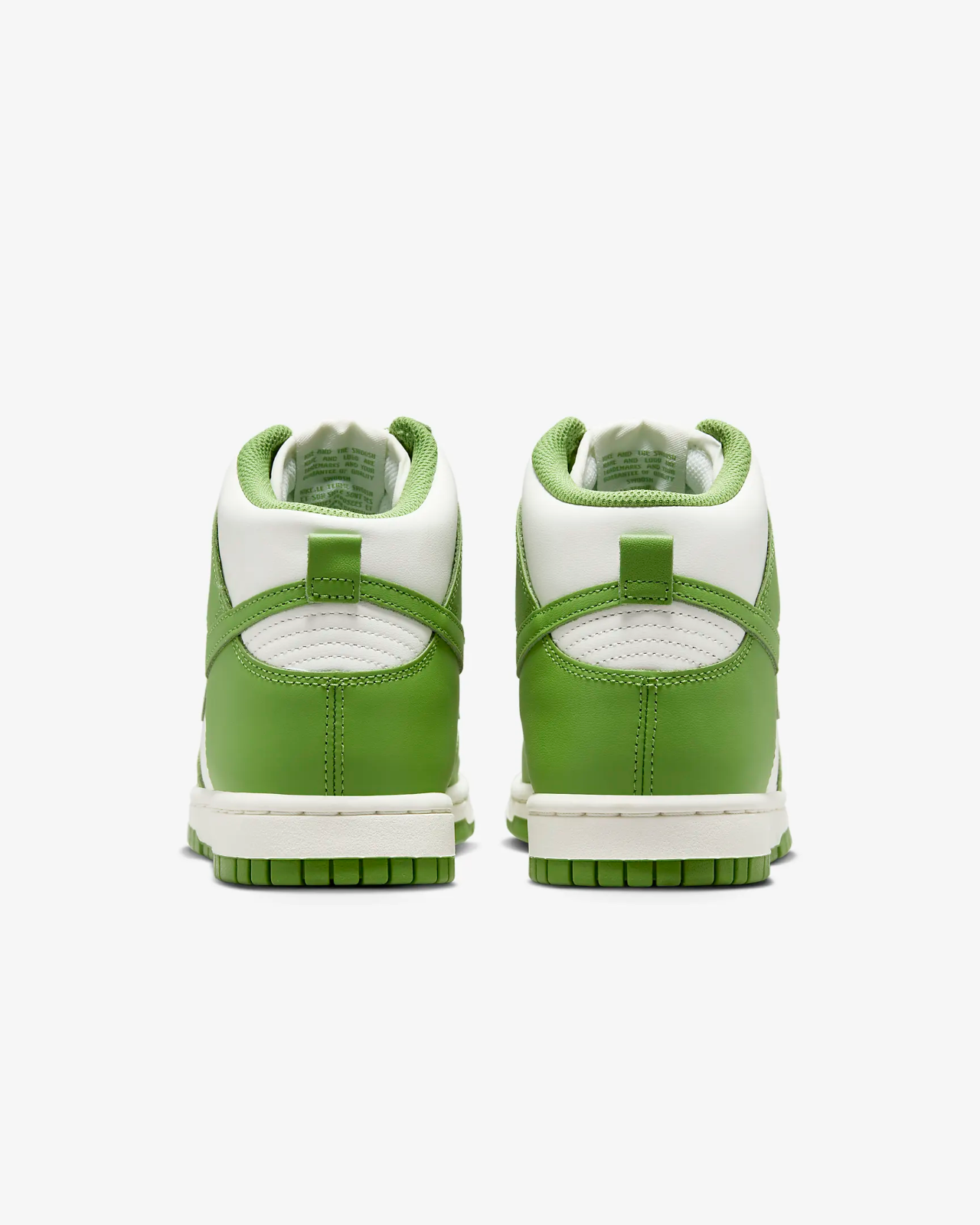 Nike Dunk High Retro Chlorophyll Green White Men Classic Casual Shoes ...