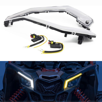 Front Flowing Turn Signal Lights for Can-Am Maverick/Turbo #710004994 ...