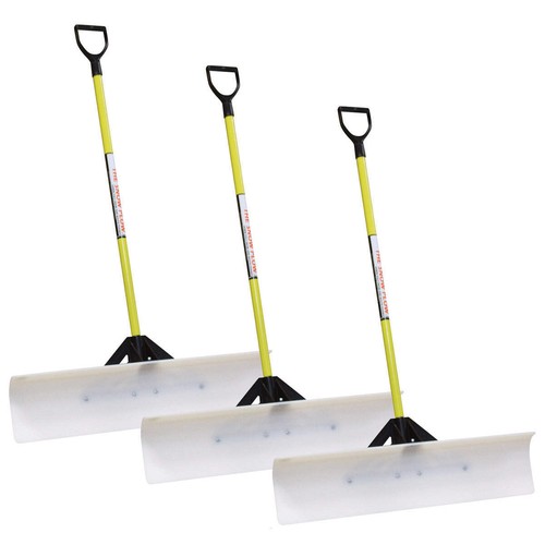 3PK The Snow Plow 36" 50536 Snow Pusher Shovel Plow Commercial 36in | eBay