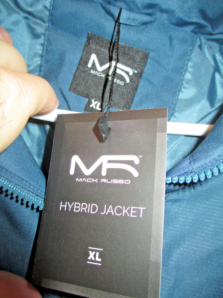 Men’s JACKET XL W/ZIPPER SIDE POCKETS BLUISH LIGHT WEIGHT JACKET NEW ...