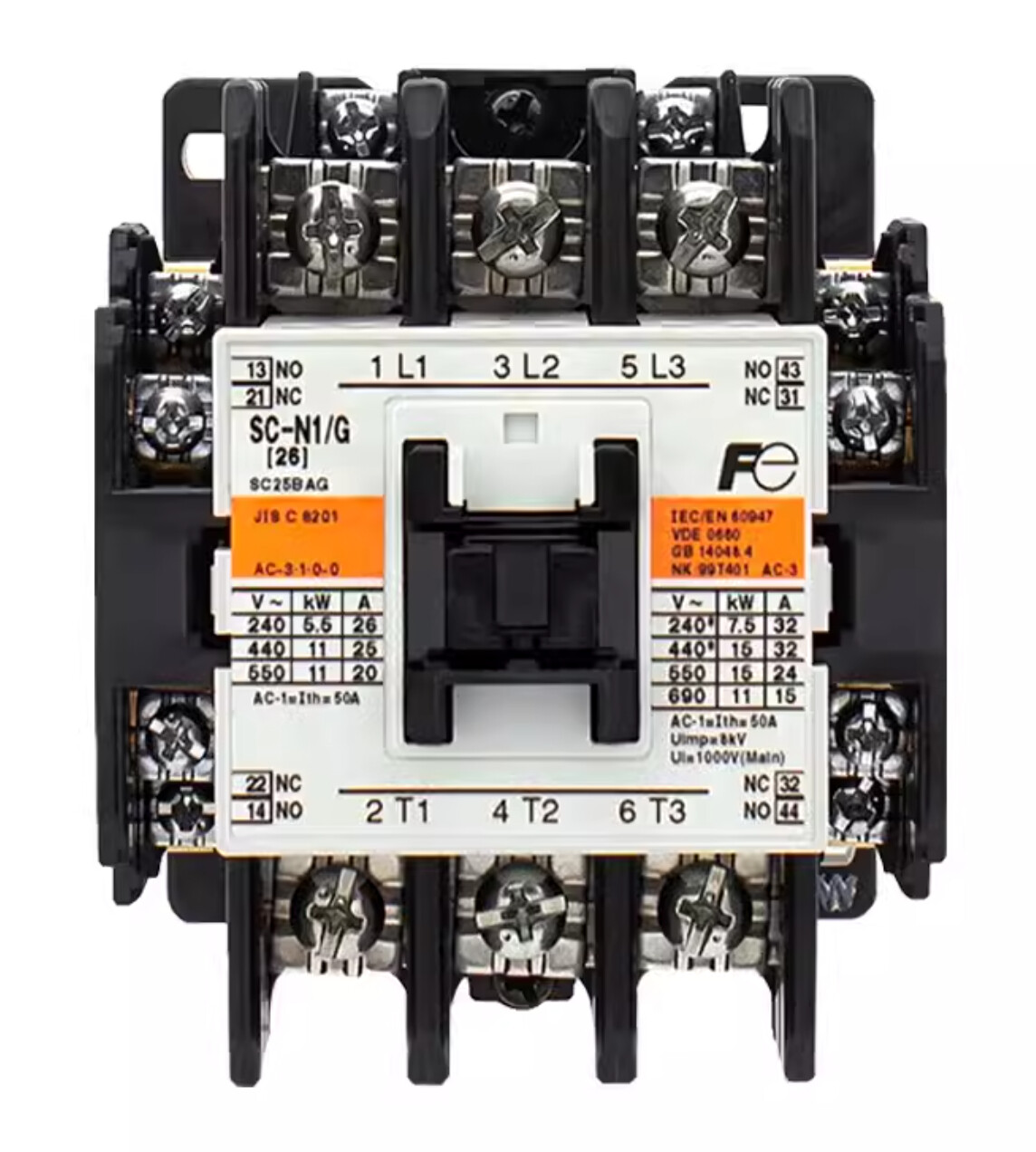 Fuji Electric DC contactors SC-N1/G DC 24V 110V 220V 380V | eBay