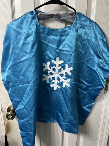 Super Hero Snowflake Play Pretend Costume Cape Cosplay Halloween Frozen ...