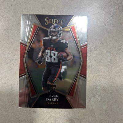 Frank Darby 2021 Select Premier Level Rookie RC Base #195 Atlanta ...