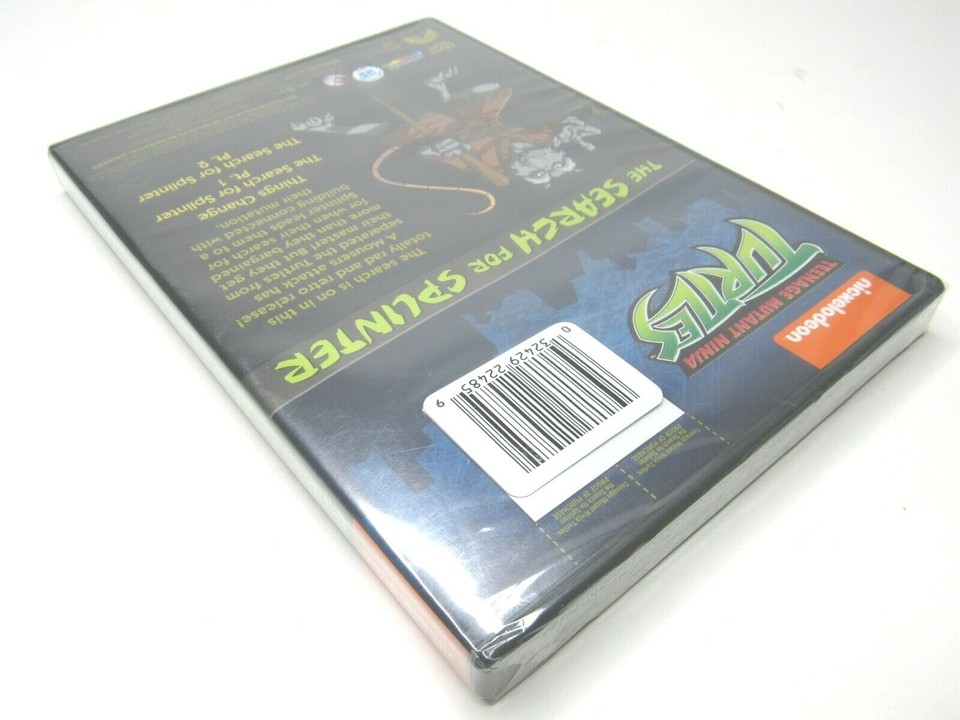 Teenage Mutant Ninja Turtles Search For Splinter DVD Michelangelo ...