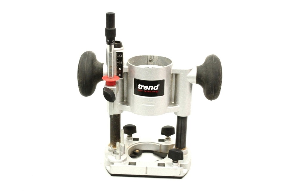 TREND 18V Cordless Plunge & Trim Router KIT In Storage Carry Case - Z05 ...