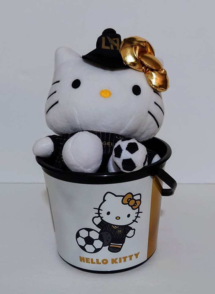 2025 Hello Kitty x LAFC Plush & Bucket Set – Limited Release – New ...