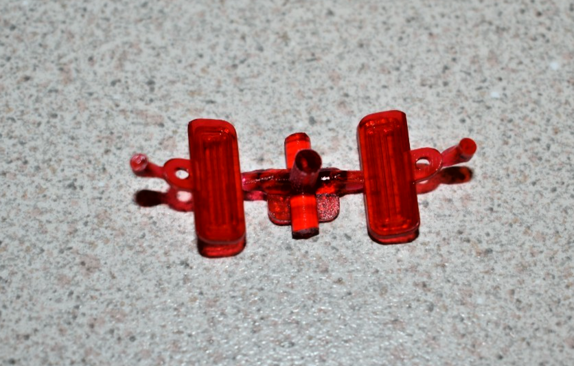 AMT Craftsman 1968 Pontiac GTO rear Bumper and Taillights 1/25 | eBay