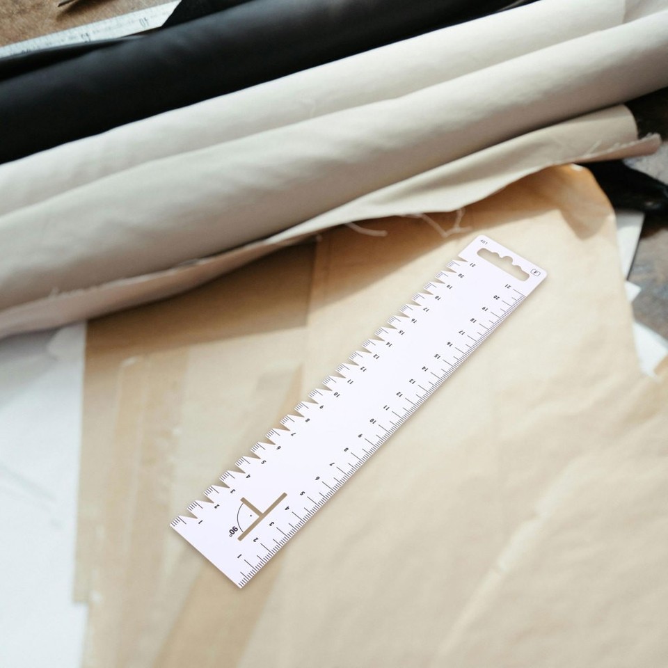 Seam Ruler Sewing Measuring Tape Square Rulers for Quilting Guide ...