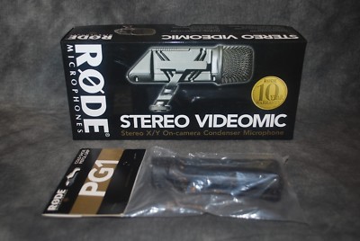 Rode Stereo Video Mic StereoVideoMic SVM New Dealer w/ PG1 Pistol Grip ...