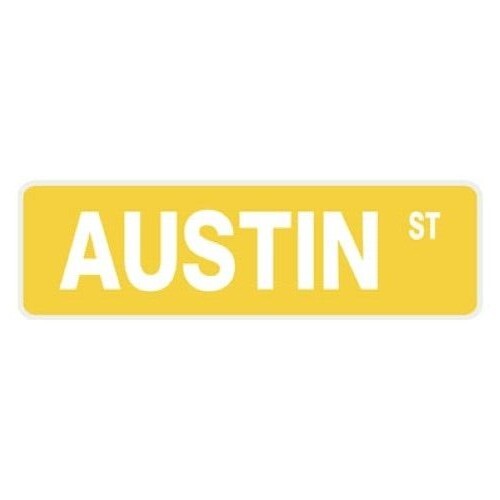 Queens New York Street Sign Aluminum Austin St (All Colors Available ...