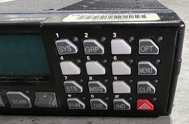 Harris MACOM M7100 Mobile 800mhz UHF Police Radio Scanner Mahg-n8mxx as ...