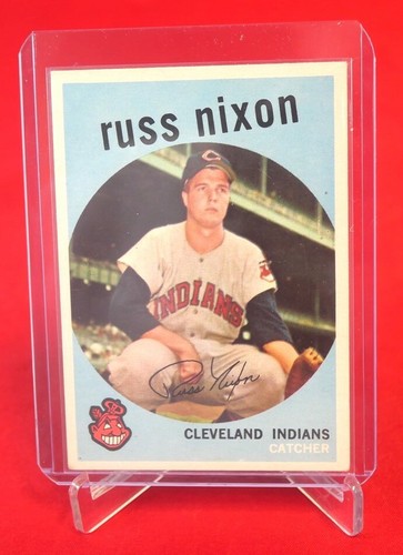 Russ Nixon 1959 TOPPS Baseball Card #344 EX | eBay
