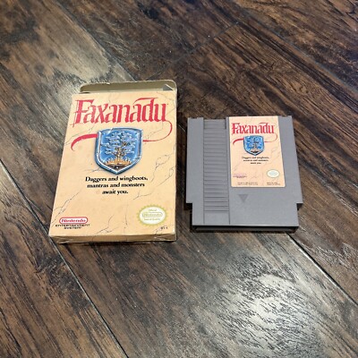 Faxanadu - Nintendo NES in Box Authentic Tested RPG - No Manual ...