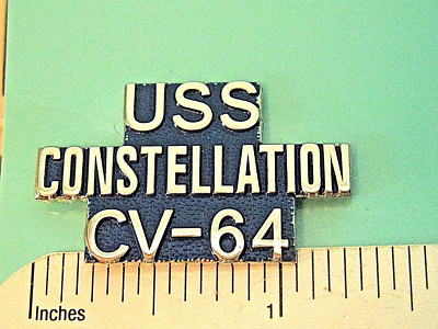 USS Constellation - hat pin , lapel pin , tie tac , hatpin GIFT BOXED ...