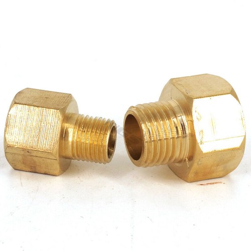 7/16 UNF Male to 3/8 UNF Female Reducer Oil Pressure Gauge Adapter ...