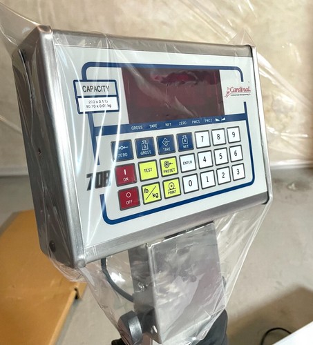 Cardinal Detecto 708 Scale Indicator with EF-218 Bench Scale BRAND NEW ...