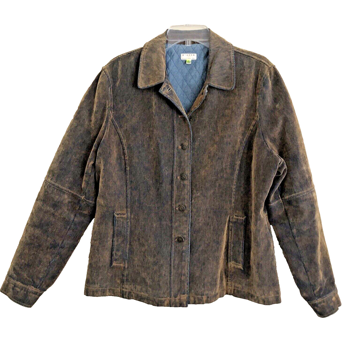 VTG Western Barn Jacket Y2K Over Dye Size XL Quilted … - Gem