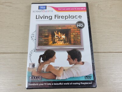 Screen Dreams Living Fireplace (DVD, 2005) Brand new sealed | eBay