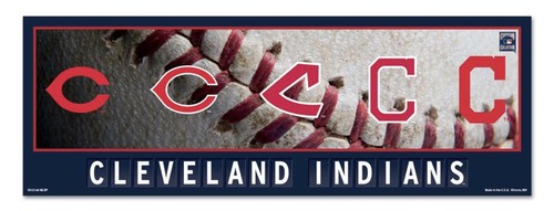 Cleveland Indian’s MLB Vintage 8”x13” Evolution Wood Sign | eBay