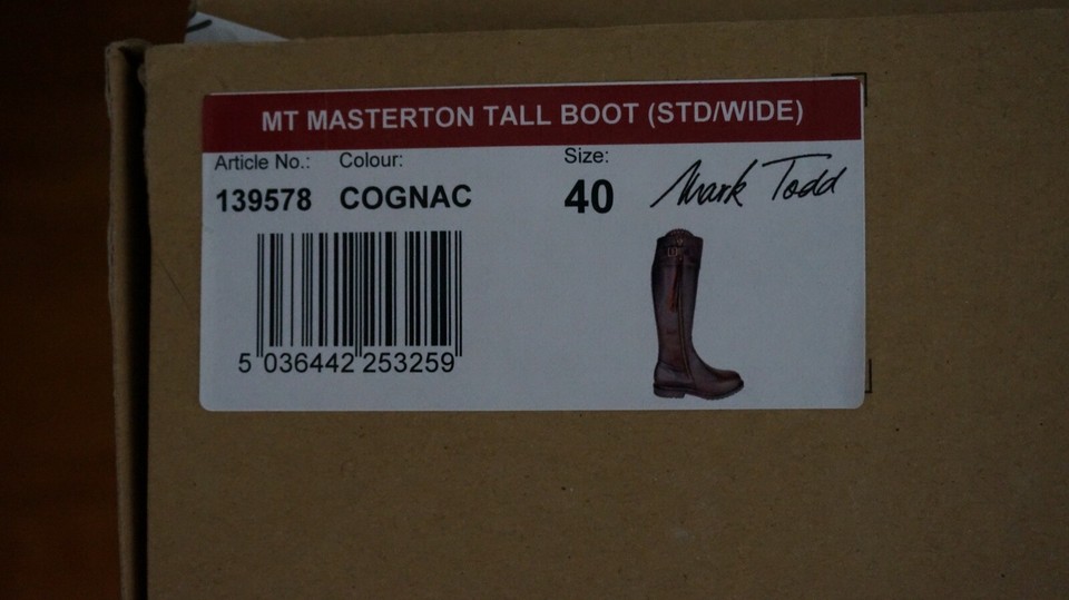 NWB Mark Todd Masterton Tall Boots size 9 US | eBay