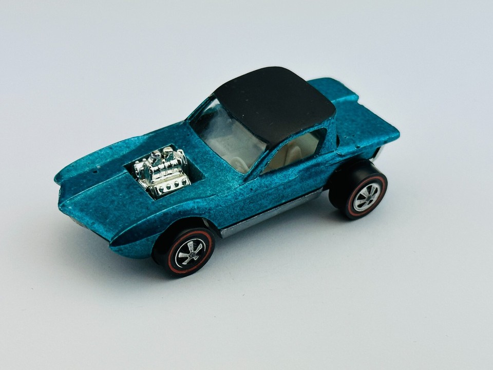 Hot Wheels Redline PYTHON Funky Aqua US White Interior Very Nice !! | eBay