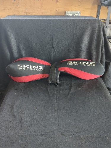 Skinz Protective Gear Snowmobile Hand Guards Red Black | eBay