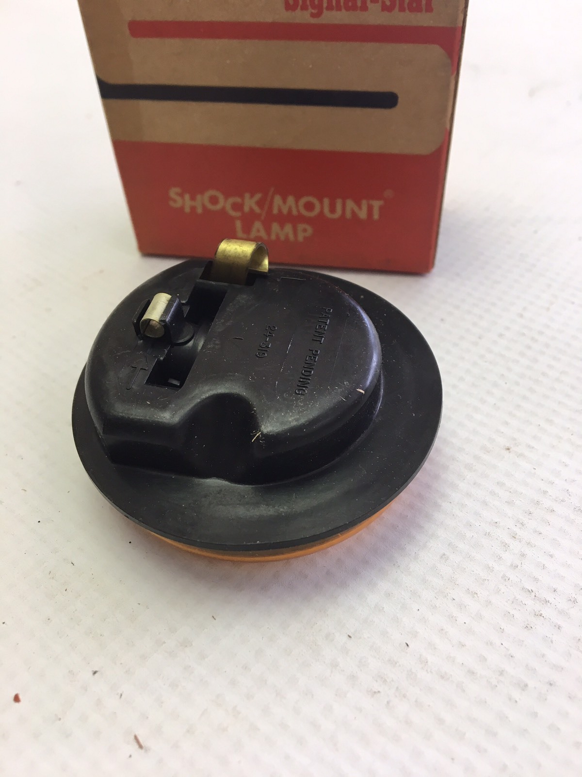 Yellow Sealed Clearance Light by Signal Stat 2-1/2" inch Shock mount ...