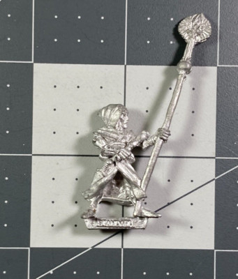 Warhammer WOOD ELF STANDARD BEARER metal Elves AD&D oldhammer citadel ...