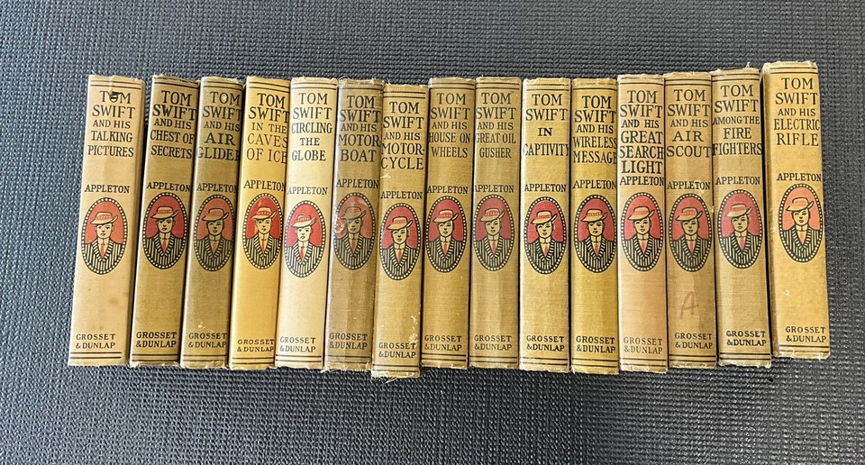 Lot of 15 original series Tom Swift books all different NO RESERVE | eBay