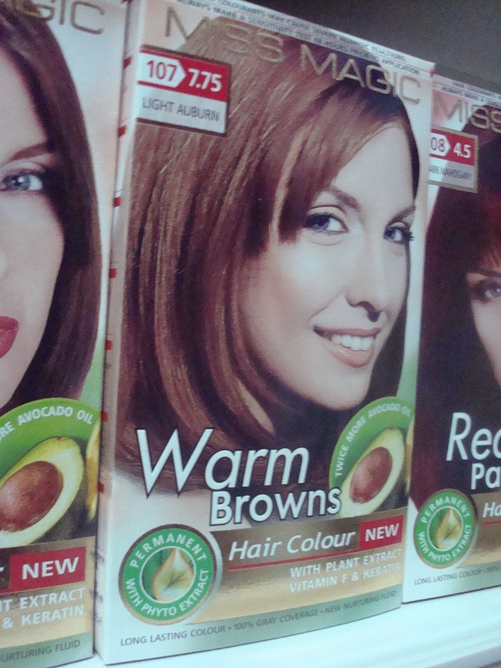 Miss Magic Intensive Color Unisex Cream with Avocado oil Hair Color ...