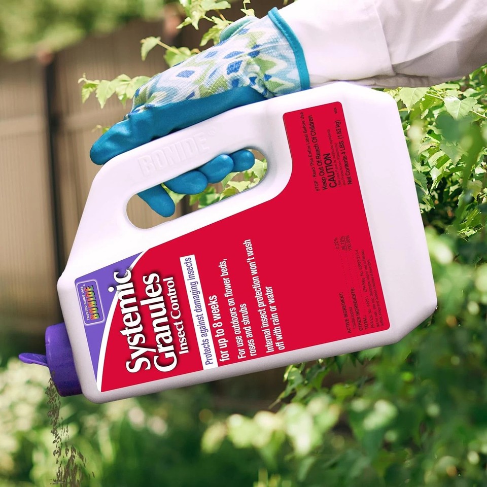 Bonide Insect Control Systemic Granules, 4 lbs. Ready-to-Use Water ...