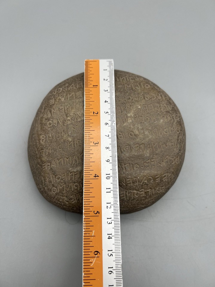 Ancient Bactrian Stone Inscription Tablet Authentic Relief | eBay