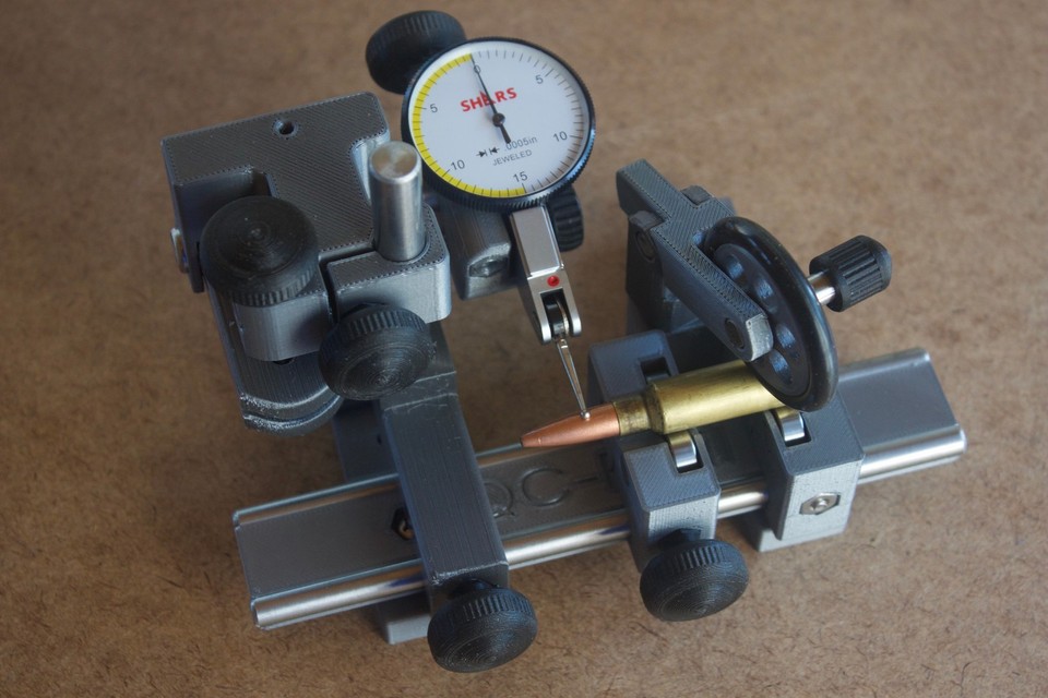 QC-Rail Concentricity Gauge Fixture for Lever Indicators to measure ...