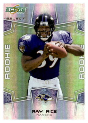 Ray Rice 2008 Score Select Rookie /999 374 RC Rookie | eBay