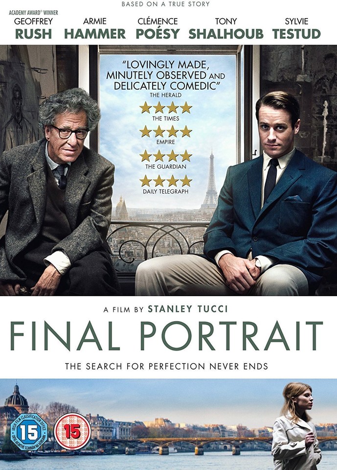 Final Portrait (DVD) Armie Hammer;Geoffrey Rush;Clemence Posey (UK ...