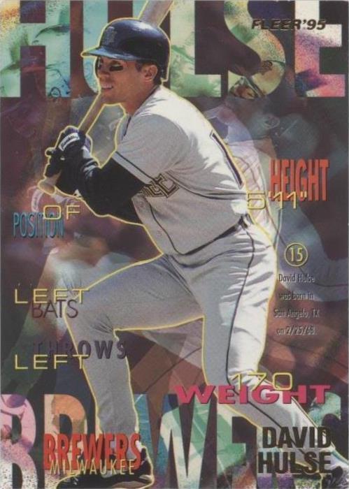 1995 Fleer Update - David Hulse #U-51 for sale online | eBay