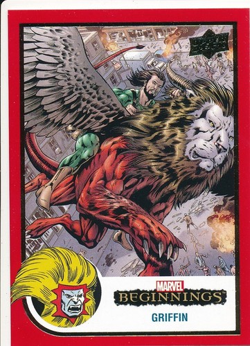 #55 GRIFFIN 2022(2023) Upper Deck Marvel Beginnings RED AVENGERS | eBay