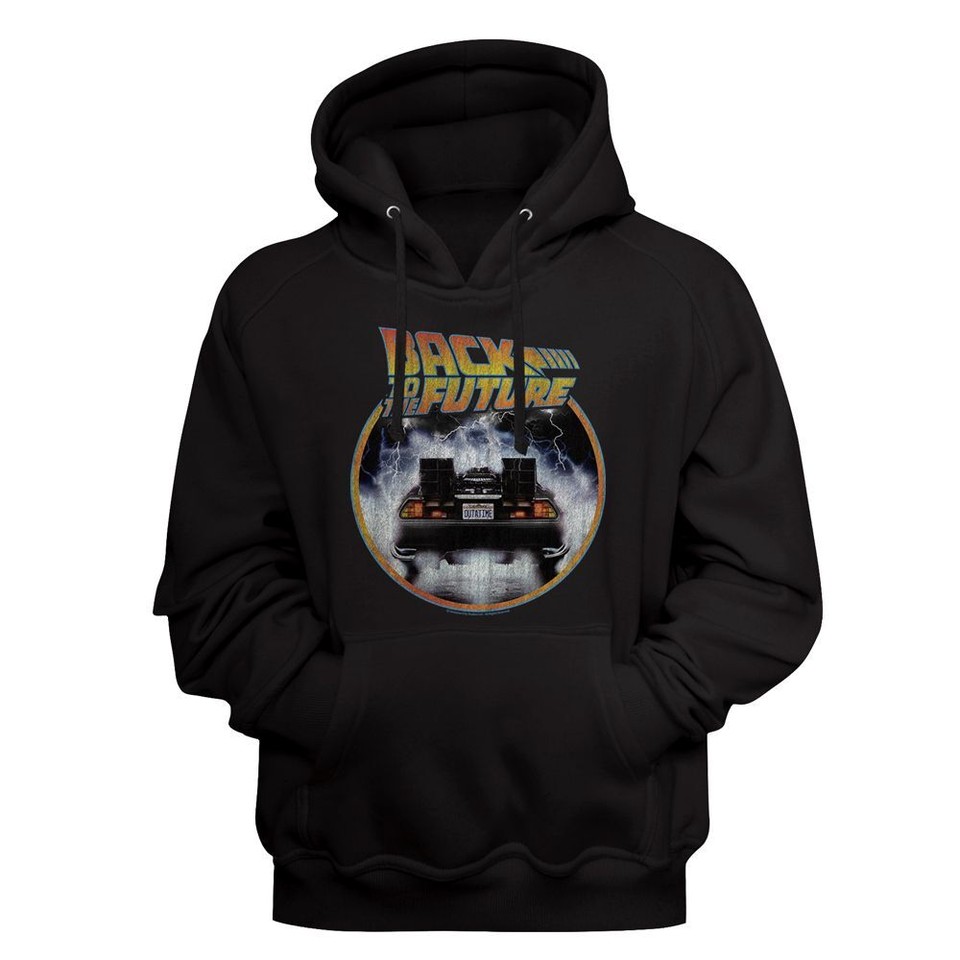 Pre-Sell Back to the Future Movie Lightweight Pullover Hoodie Jacket | eBay