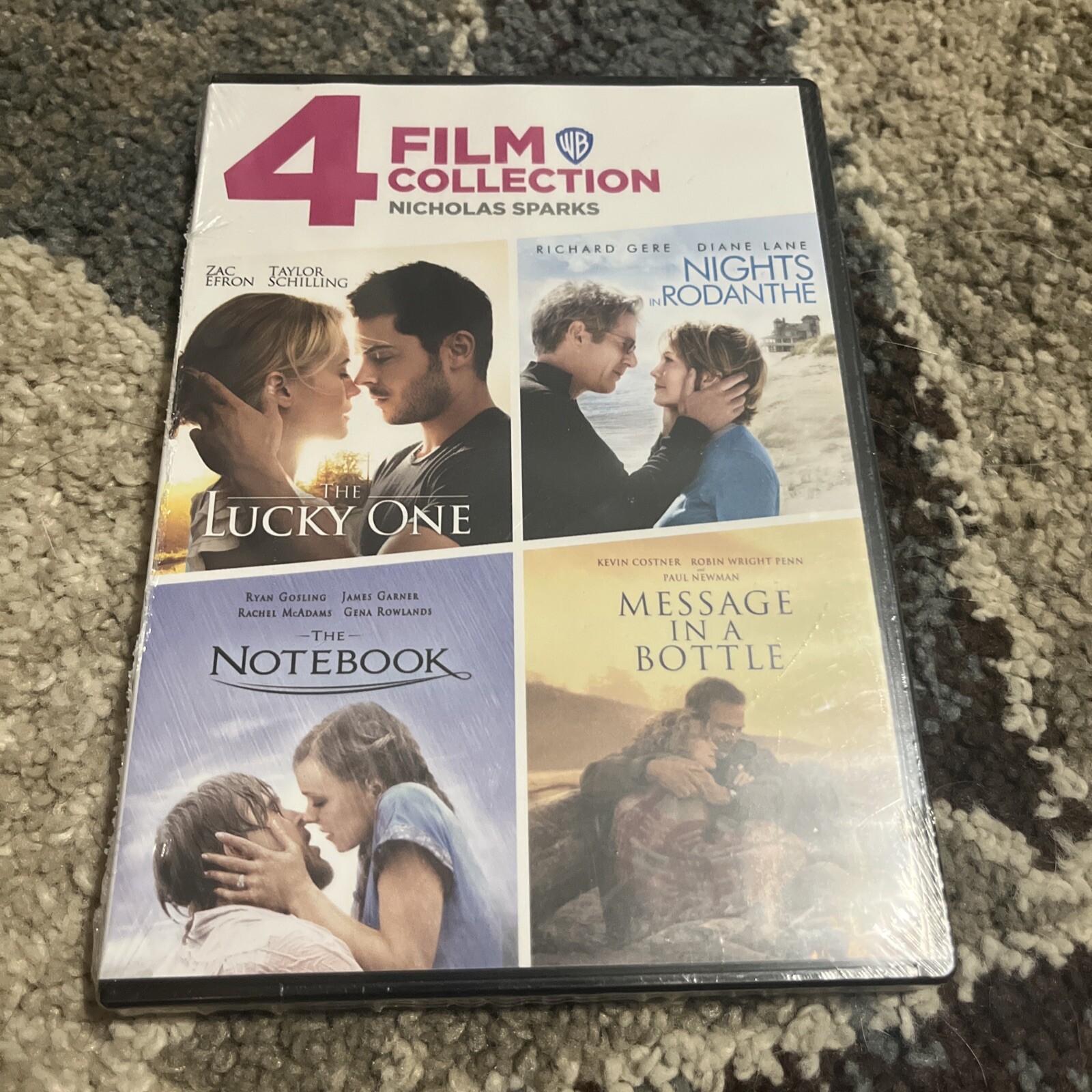 Nicholas Sparks 4-Film Collection (DVD, 2011) New Sealed Romantic Chick ...