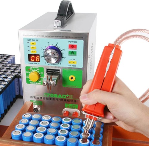 SUNKKO 709AD+ Battery Spot Welder Pulse Welding Soldering Machine with ...
