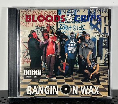 Bloods & Crips Bangin On Wax (First Pressing ) CD RARE Gangsta G-Funk ...