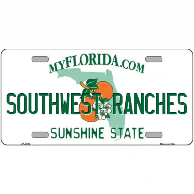 Southwest Ranches Florida Metal Sign | eBay